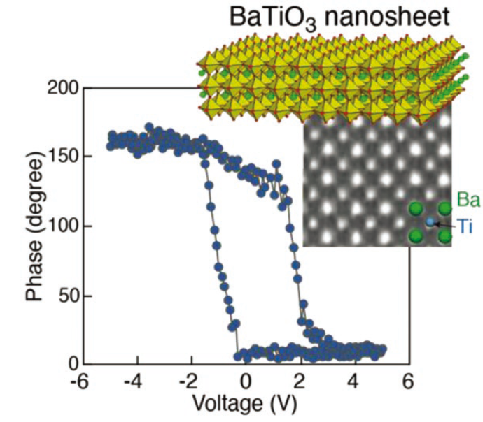 Molecularly Thin BaTiO3 Nanosheets with Stable Ferroelectric Response ...